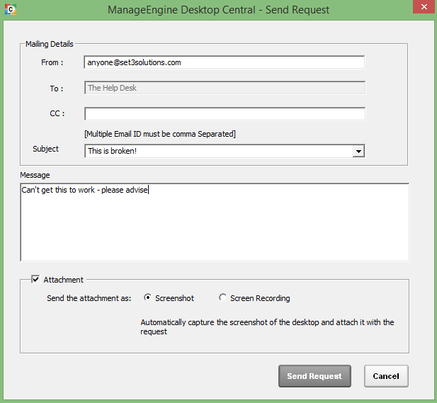 ServiceDesk Plus - A Picture Is Worth A Thousand Words - Set3 Solutions