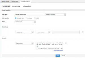 Managing A Change Freeze Window In ServiceDesk Plus Enterprise - Set3 ...