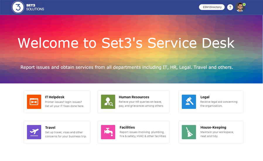 Enterprise Service Management - Set3 Solutions