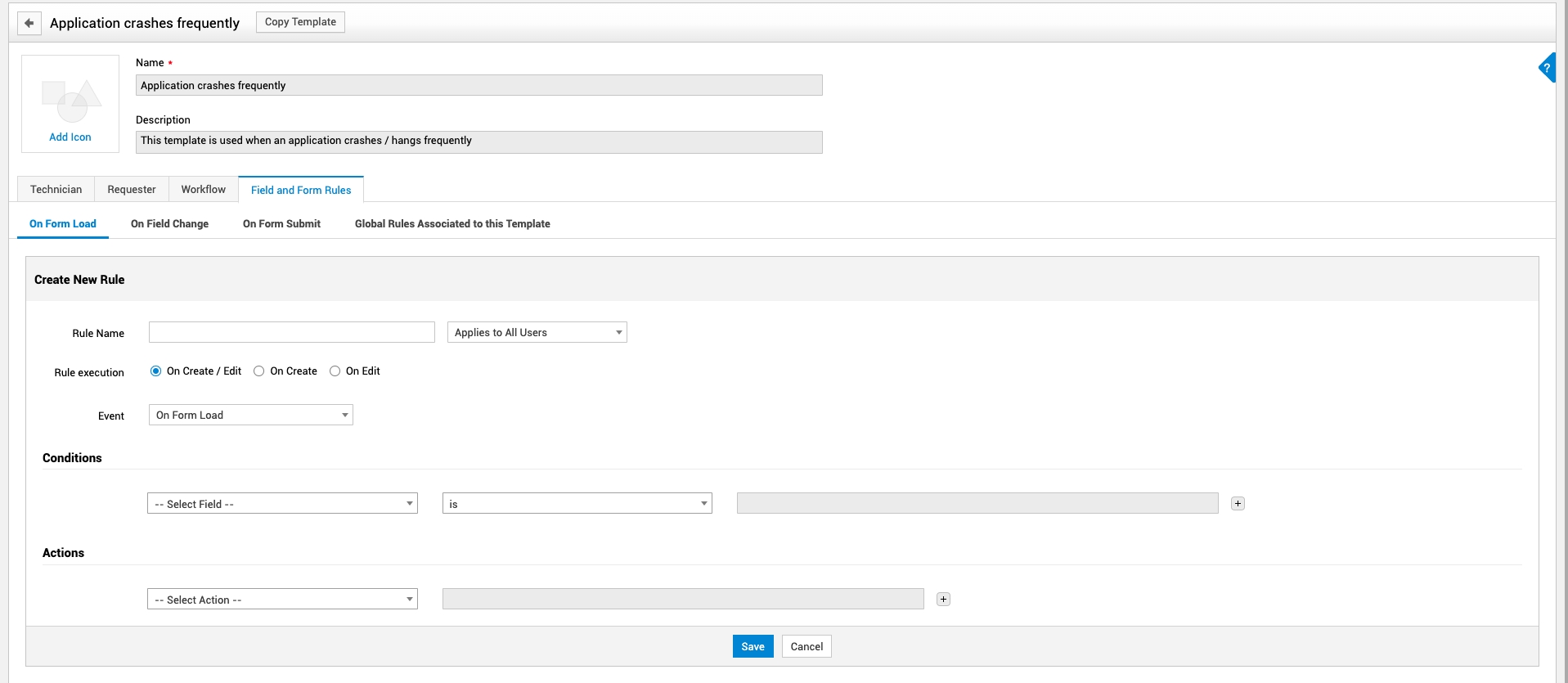 Field & Form Rules in ManageEngine ServiceDesk Plus - Set3 Solutions